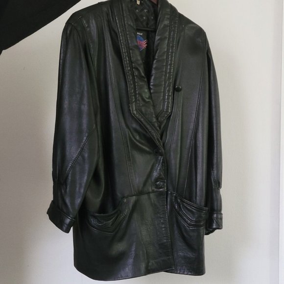 Vera Pelle | Jackets & Coats | Made In Italy Vera Pelle Leather Jacket ...